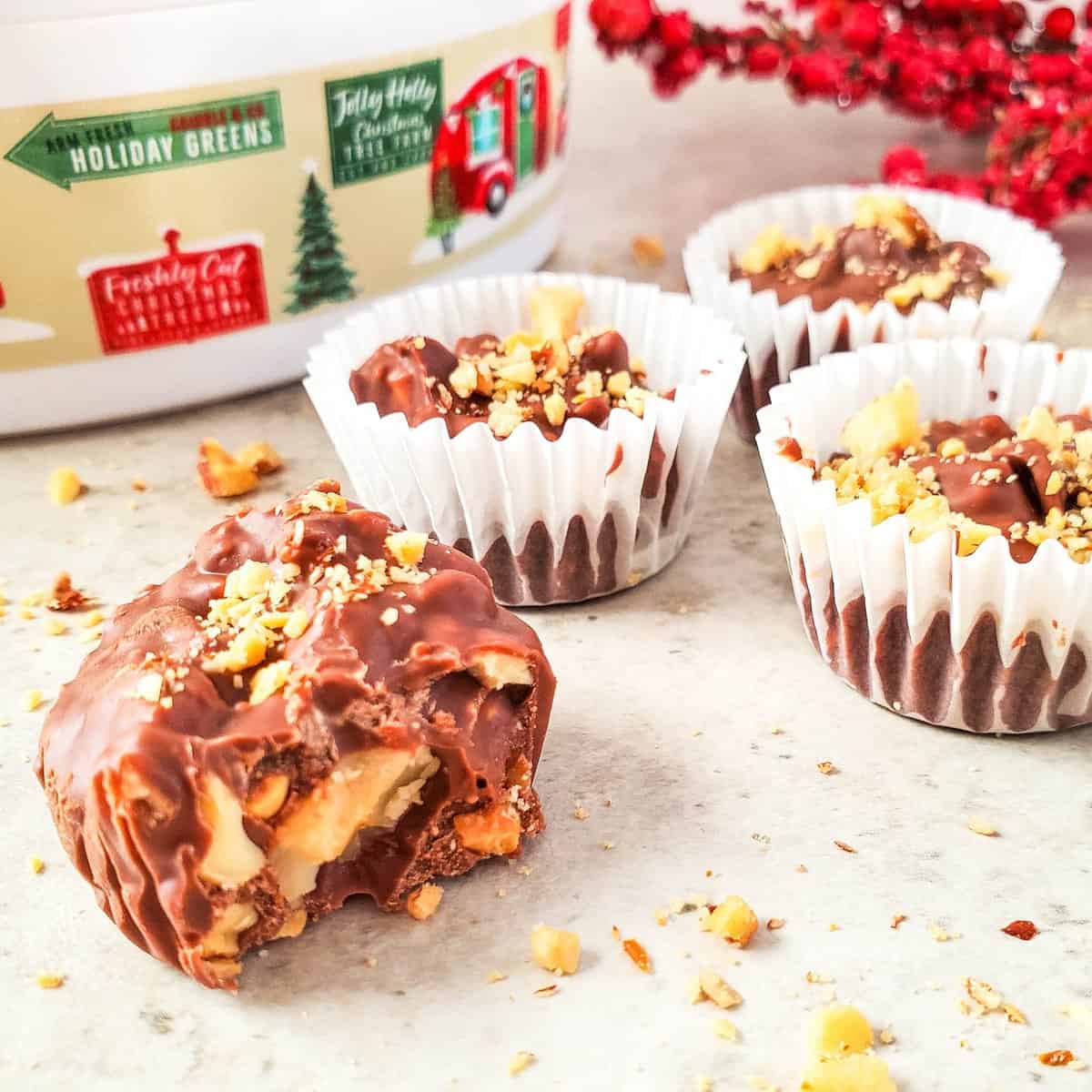 Delicious Chocolate Nut Clusters - A Crazy Family