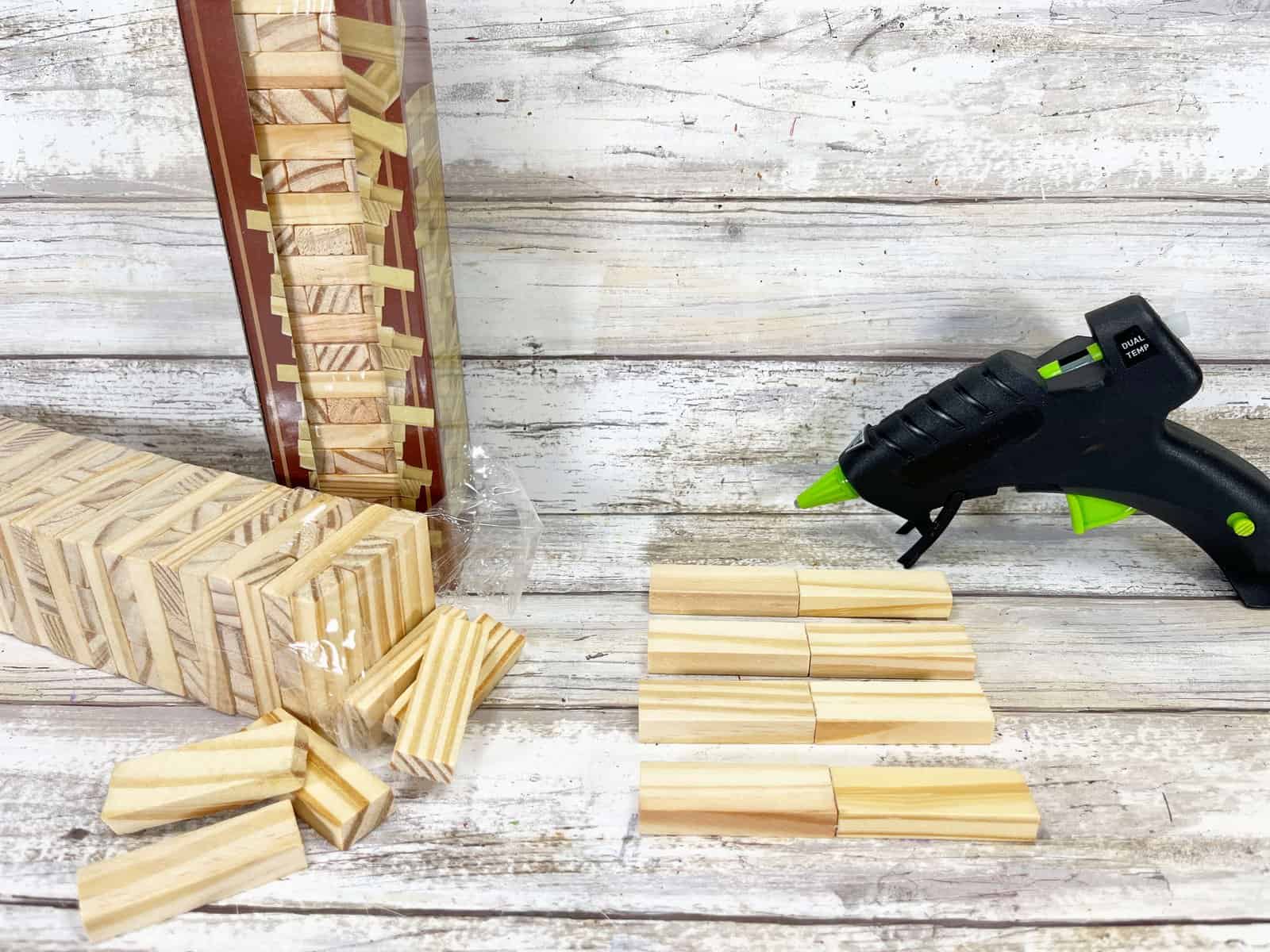 Tumbling Tower Fall Sign Craft - A Crazy Family