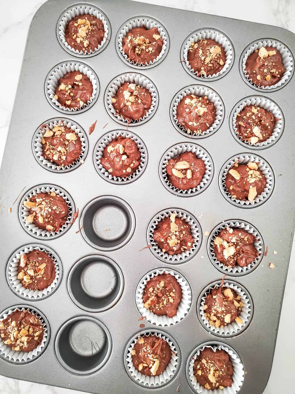 Delicious Chocolate Nut Clusters - A Crazy Family