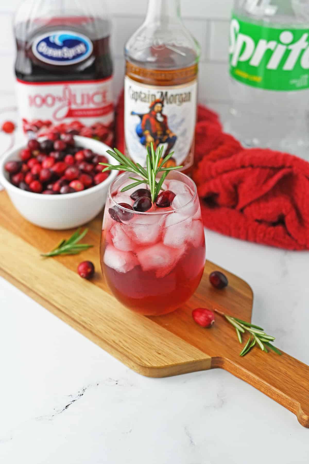 Christmas Tree Cocktail - A Crazy Family