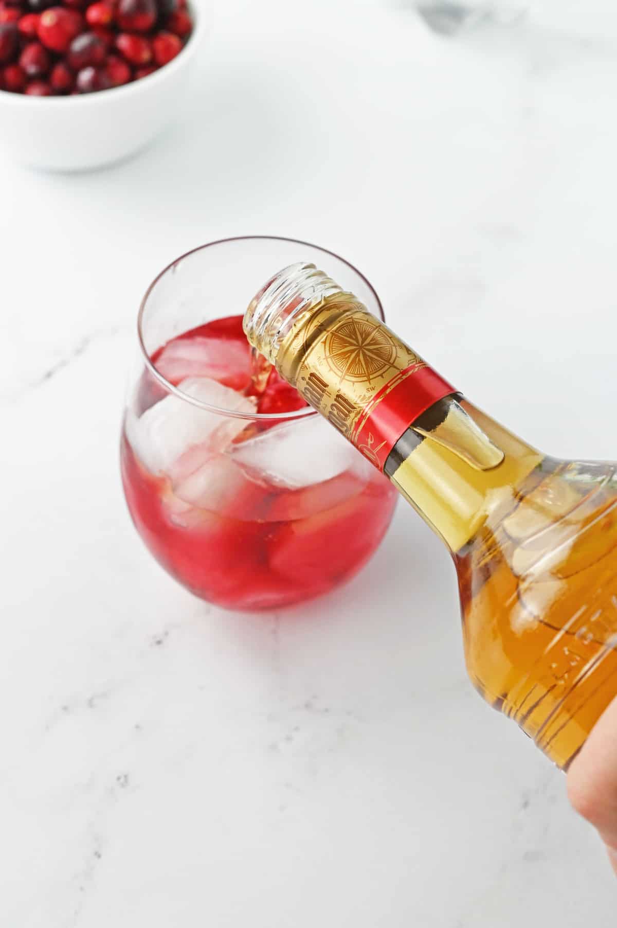 Christmas Tree Cocktail - A Crazy Family