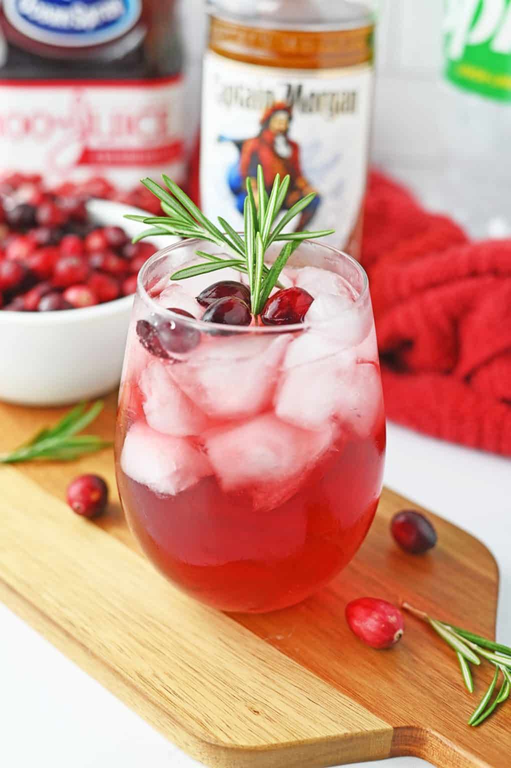 Christmas Tree Cocktail - A Crazy Family