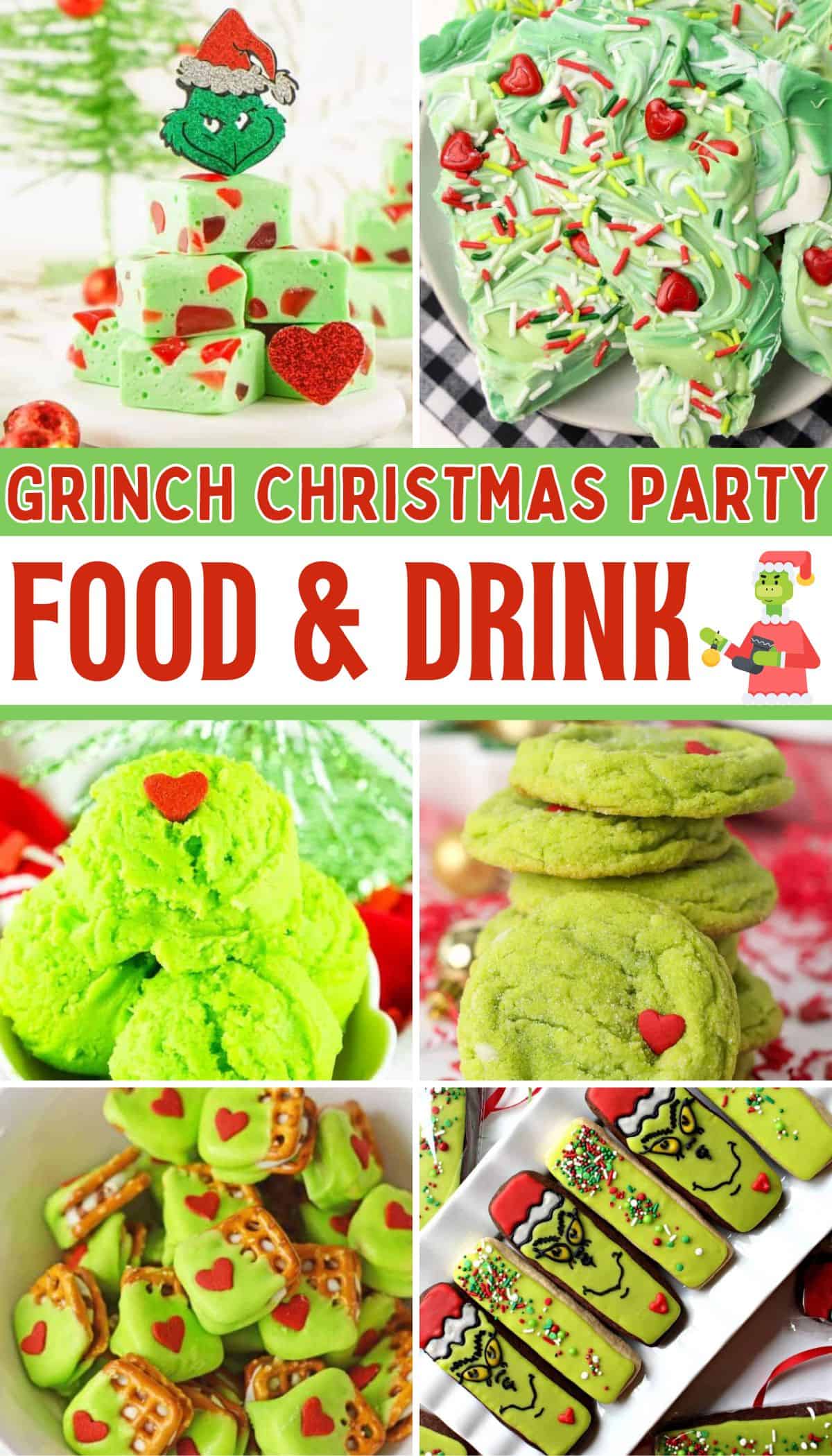 35 Festive Grinch Christmas Party Food & Drink - A Crazy Family