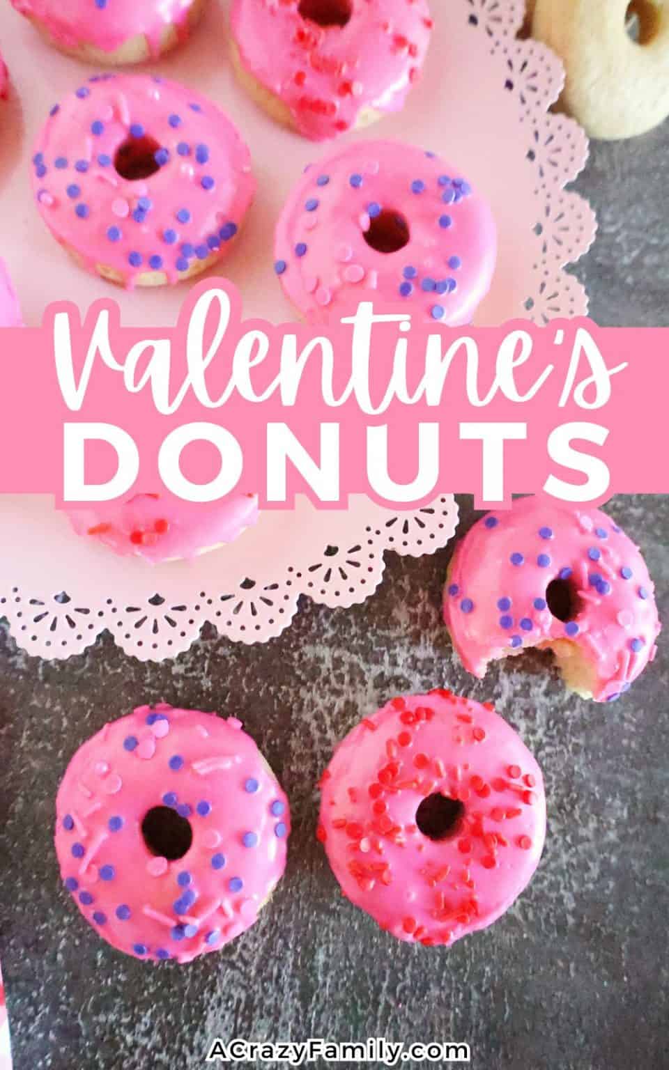 Valentine’s Day Donuts - A Crazy Family