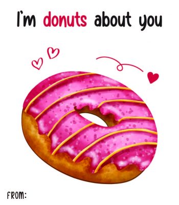 Deliciously Cute Free Printable Donut Valentine's Cards - A Crazy Family