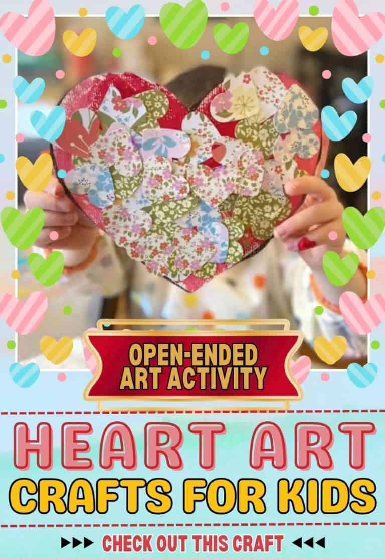 16 Creative Heart Art Projects for Kids (Perfect for Valentine’s Day ...