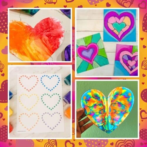 16 Creative Heart Art Projects for Kids (Perfect for Valentine’s Day ...