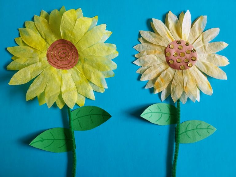 25 Sunflower Crafts to Bring Sunshine to Your Day - A Crazy Family