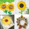 25 Sunflower Crafts to Bring Sunshine to Your Day - A Crazy Family