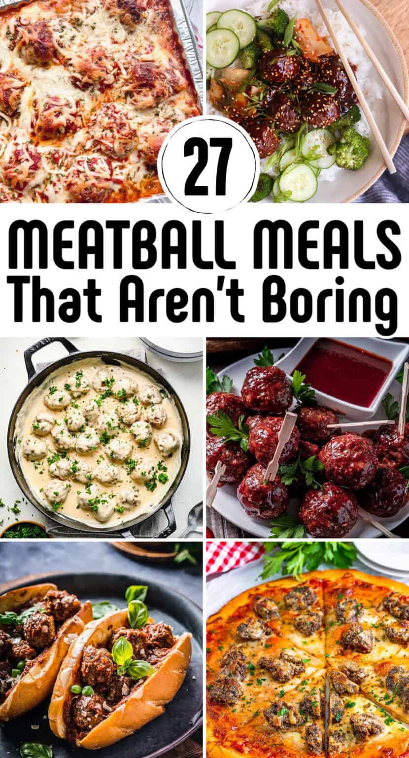 27 Easy Meatball Recipes for Busy Nights - A Crazy Family