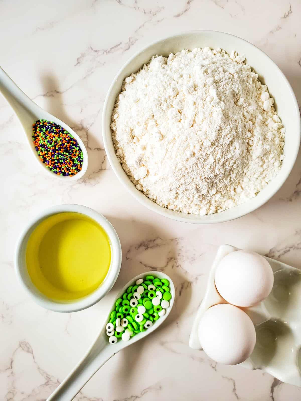 Halloween Zombie Cake Mix Cookies - A Crazy Family