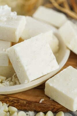 Rich & Creamy Coconut Fudge with Just 4 Ingredients - A Crazy Family