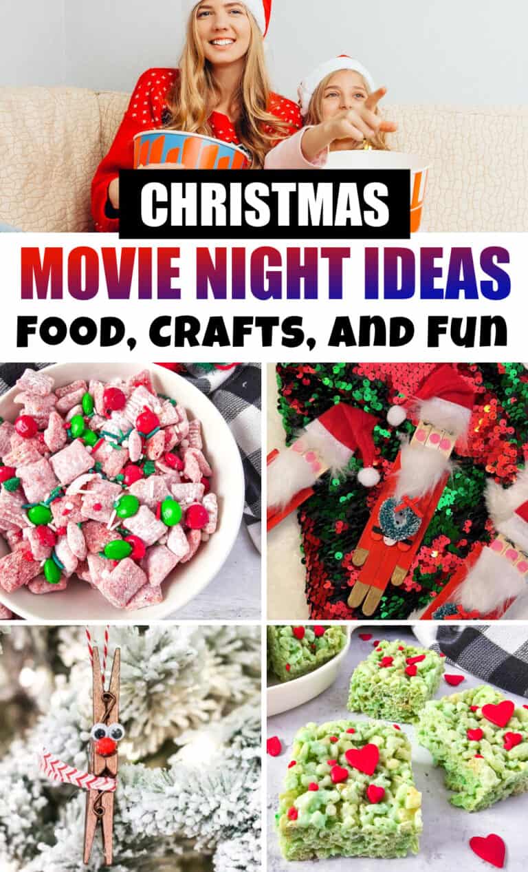 Creative Christmas Movie Night Ideas - A Crazy Family