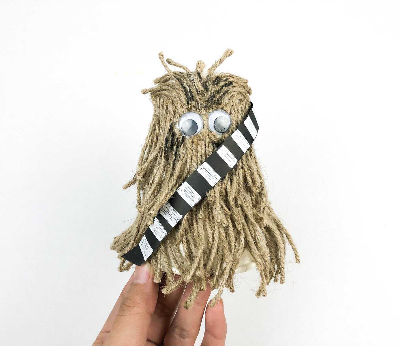Create an Adorable Chewbacca Star Wars Craft with a Paper Cup - Create ...