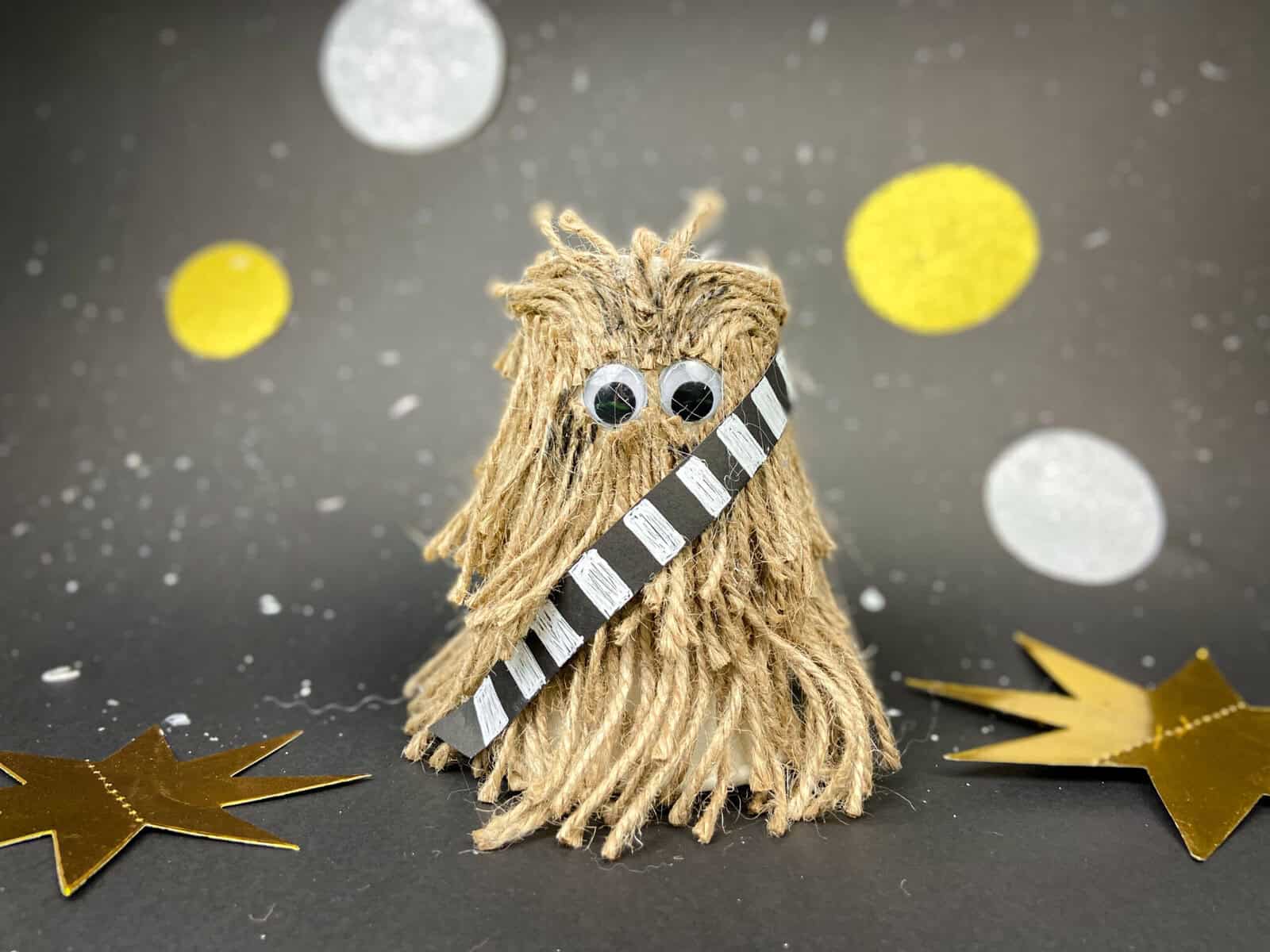 Create an Adorable Chewbacca Star Wars Craft with a Paper Cup - Create ...