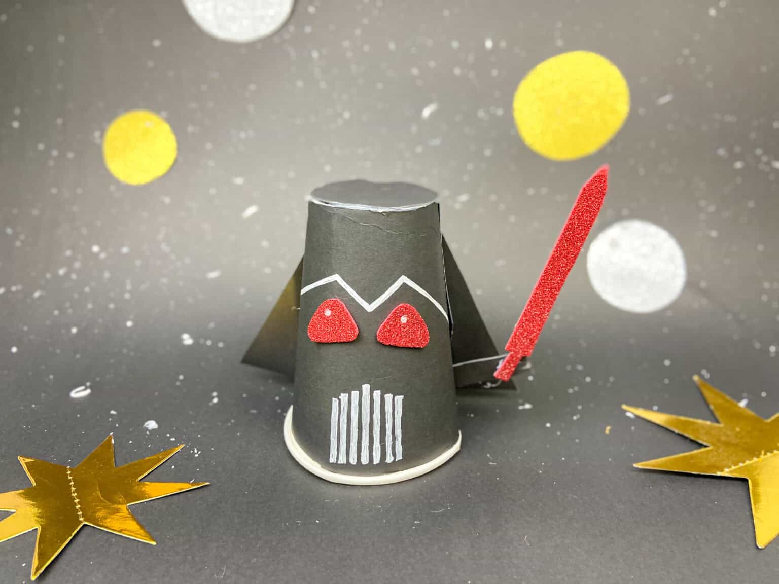 Easy Darth Vader Craft for Star Wars Fans - Easy Darth Vader Craft for ...