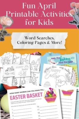 8 Must-Have April Printables for Family Fun - A Crazy Family