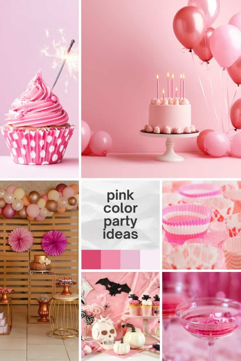 A Pop of Color! Creative Adult Party Ideas in Every Shade - A Crazy Family