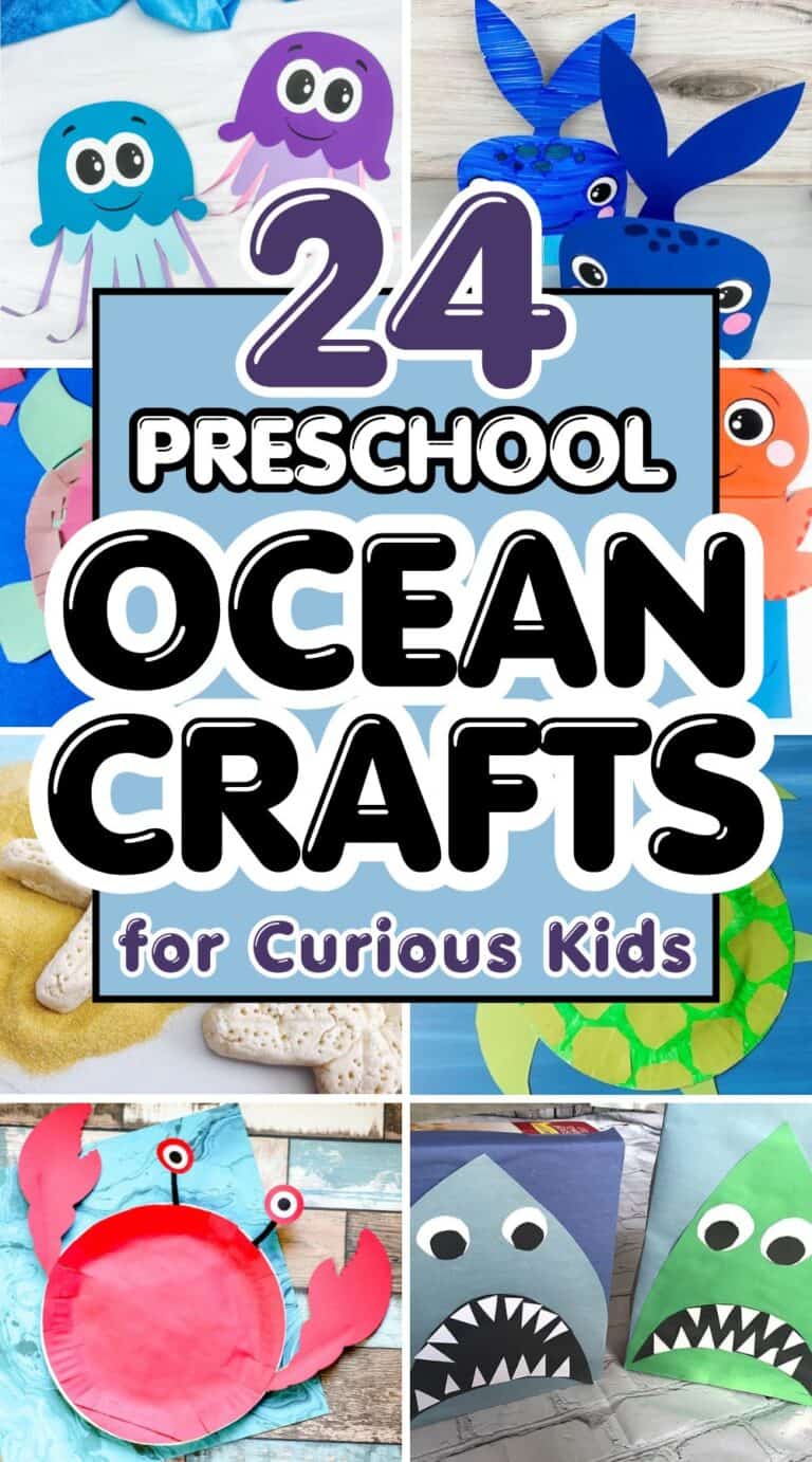 Under the Sea Fun: 24 Ocean Crafts Preschoolers Will Love - A Crazy Family